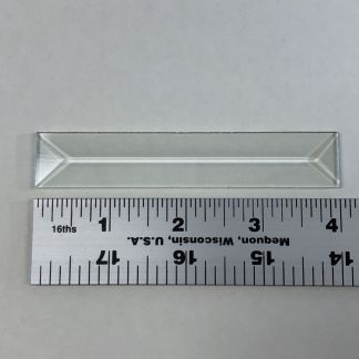 Diamond Bevel Glass 2″ x 6″ | Glass House Store