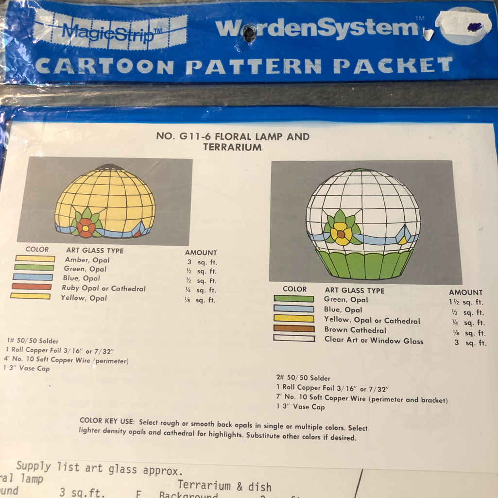 All Worden Lamp Patterns | Glass House Store - Part 8